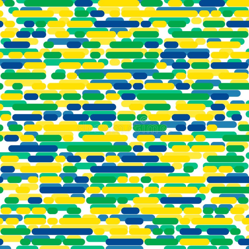 Vector Illustration of Brazilian Flag Color Geometric Seamless Pattern ... Vector Illustration of Brazilian Flag Color Geometric Seamless Pattern ...