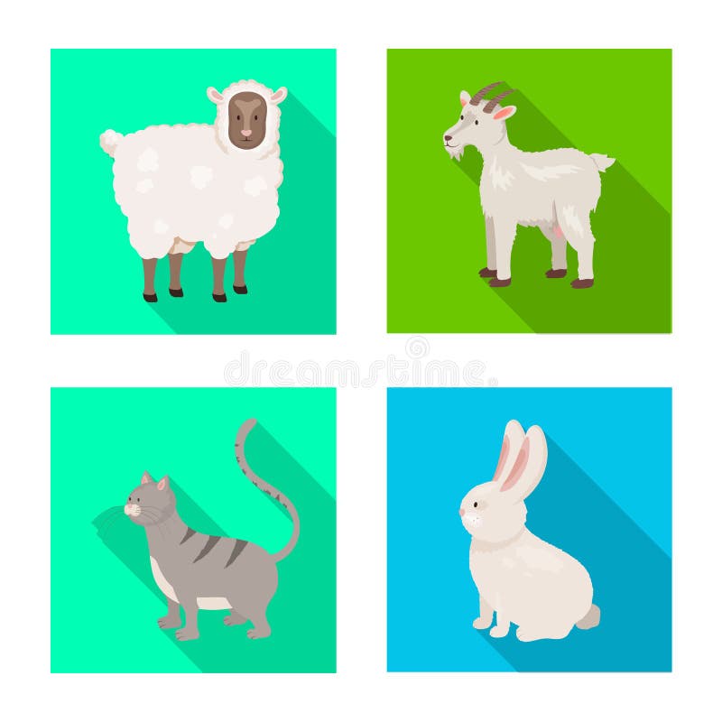 Vector Illustration of Breeding and Kitchen Sign. Set of Breeding and ...