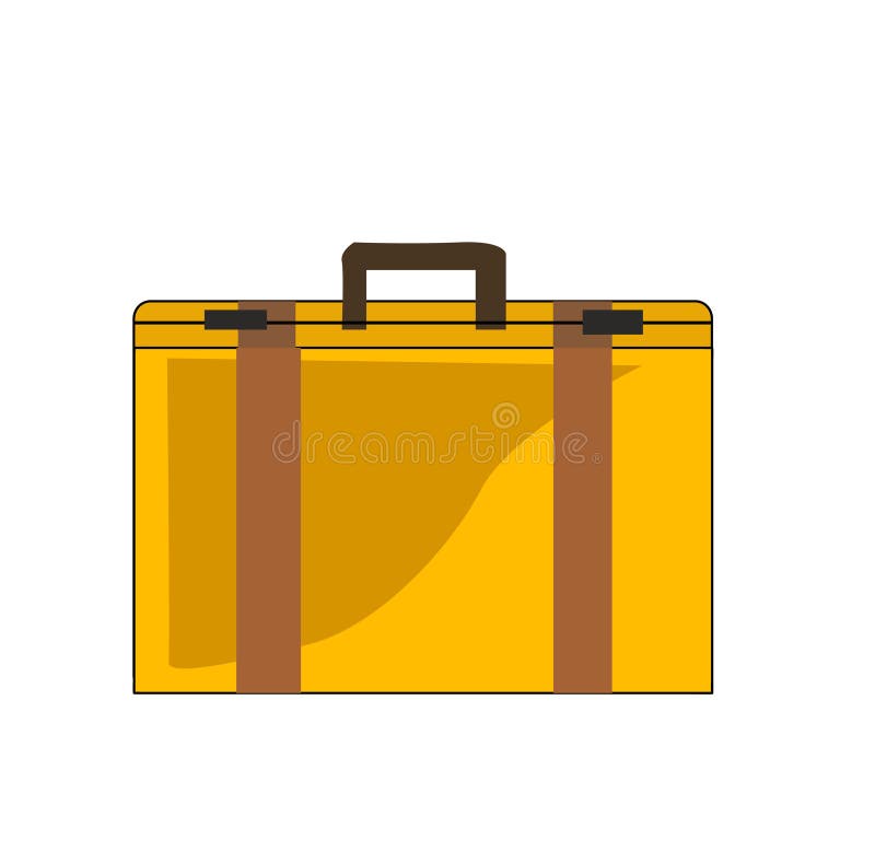 Vector Illustration Briefcase Work. Stock Vector - Illustration of ...