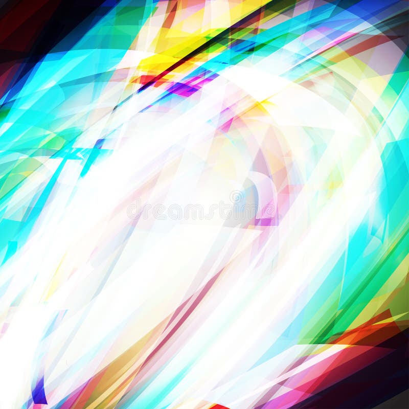 Vector Illustration of Bright Abstract Distorted Background Stock ...