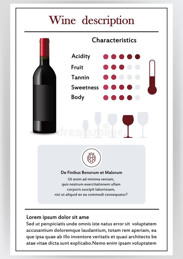 Wine Description Stock Illustrations 220 Wine Description Stock Illustrations Vectors Clipart Dreamstime