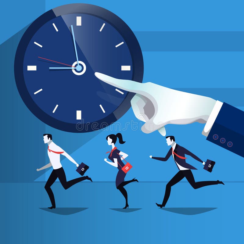 Time Catching Up Stock Illustrations – 70 Time Catching Up Stock ...