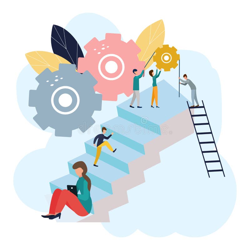 Workflow Symbol Illustration Design Stock Illustration - Illustration ...