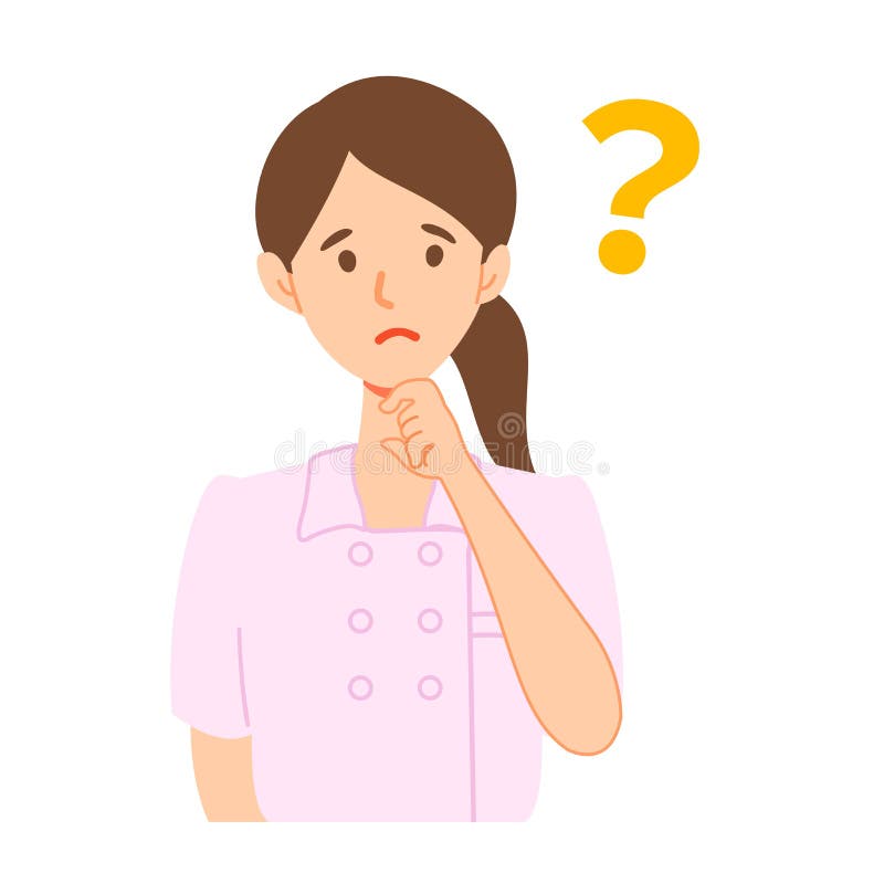 Nurse Thinking Stock Illustrations – 584 Nurse Thinking Stock ...