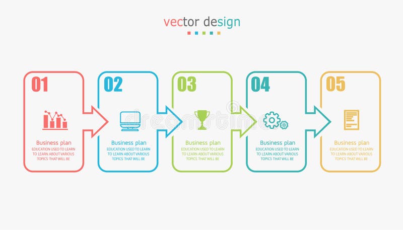 Vector Illustration Can Be Used Process, Presentations, Layout, Banner ...