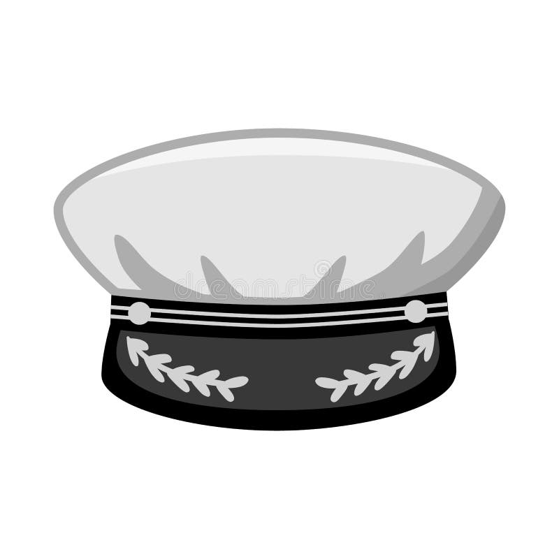 Vector Design of Cap and Marine Icon. Collection of Cap and Captain ...