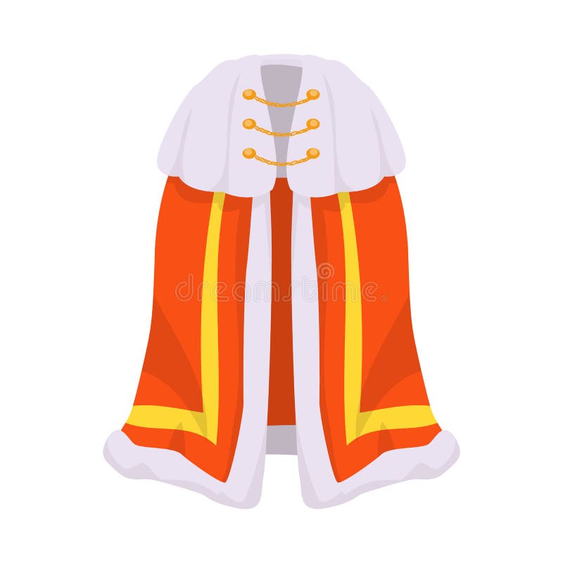 Vector Illustration of Cape and King Icon. Collection of Cape and Super ...