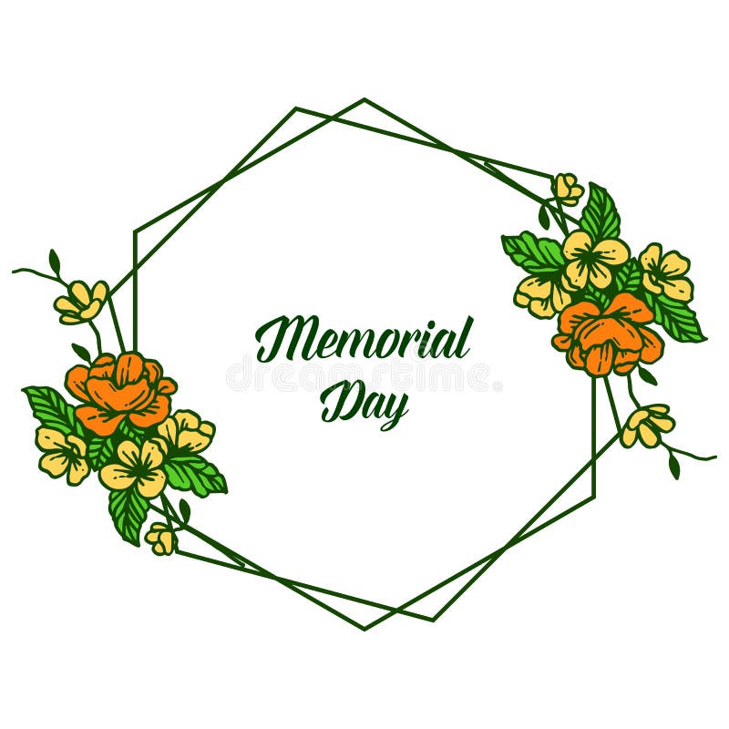 Memorial Border Orange Stock Illustrations – 248 Memorial Border Orange ...