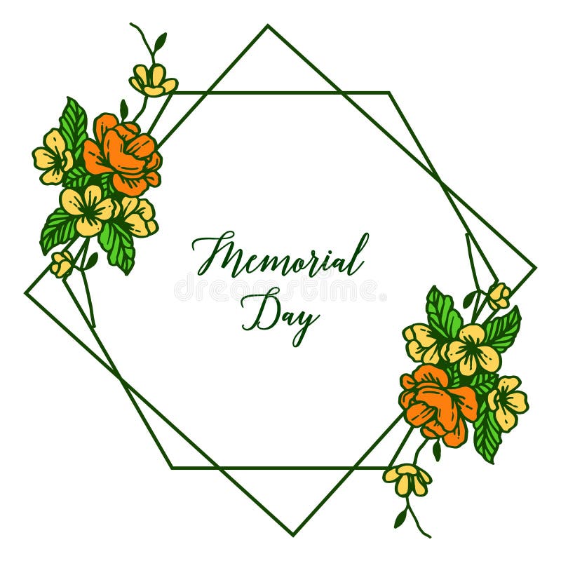Memorial Border Orange Stock Illustrations – 248 Memorial Border Orange ...