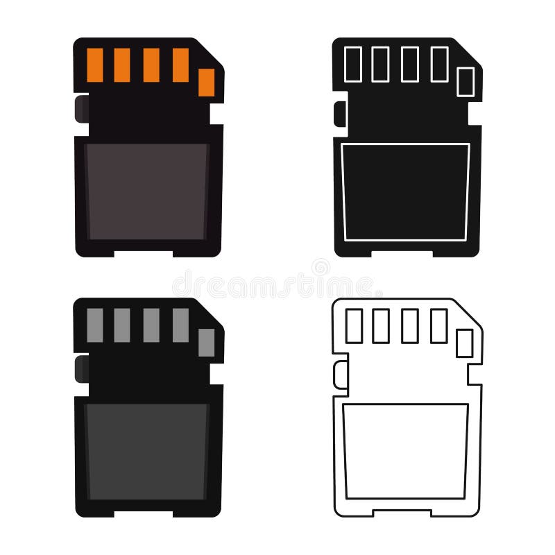 Microsd Stock Illustrations – 319 Microsd Stock Illustrations, Vectors ...