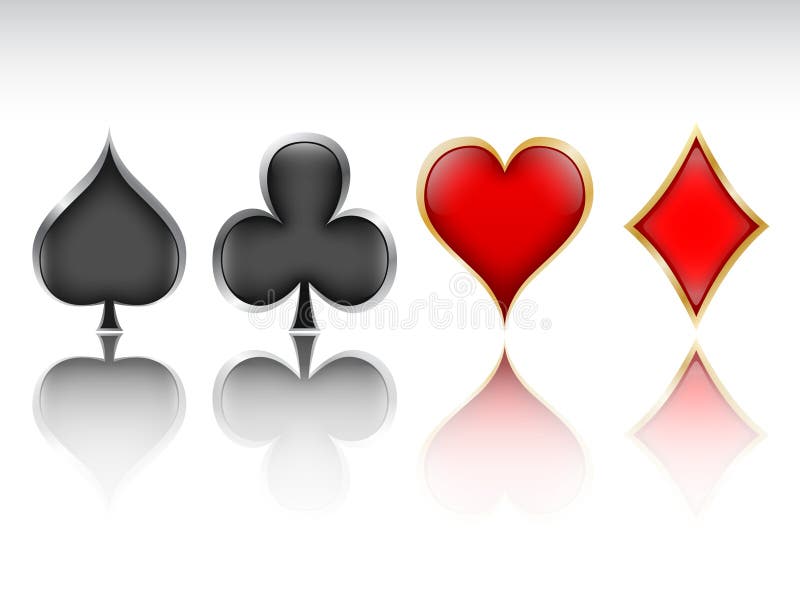 Vector Illustration of Card Symbol Stock Illustration - Illustration of ...