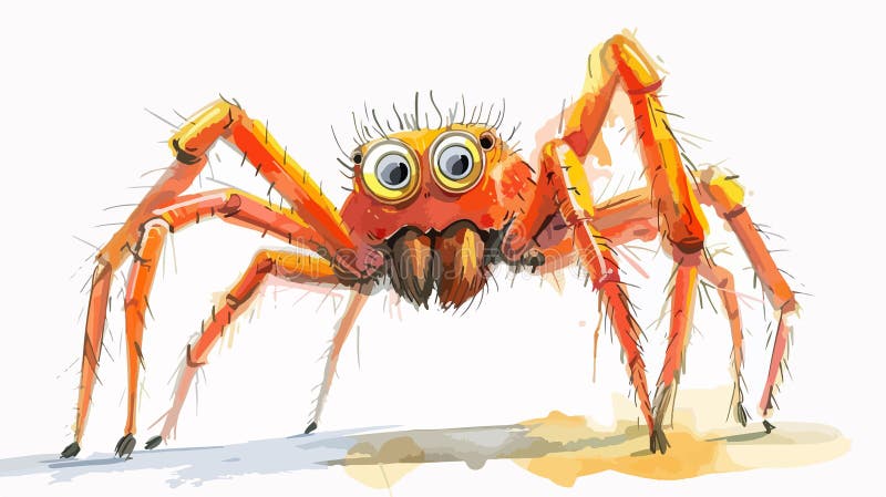 Cartoon Arachnid Animal Vector Illustration for Creative Projects Stock ...