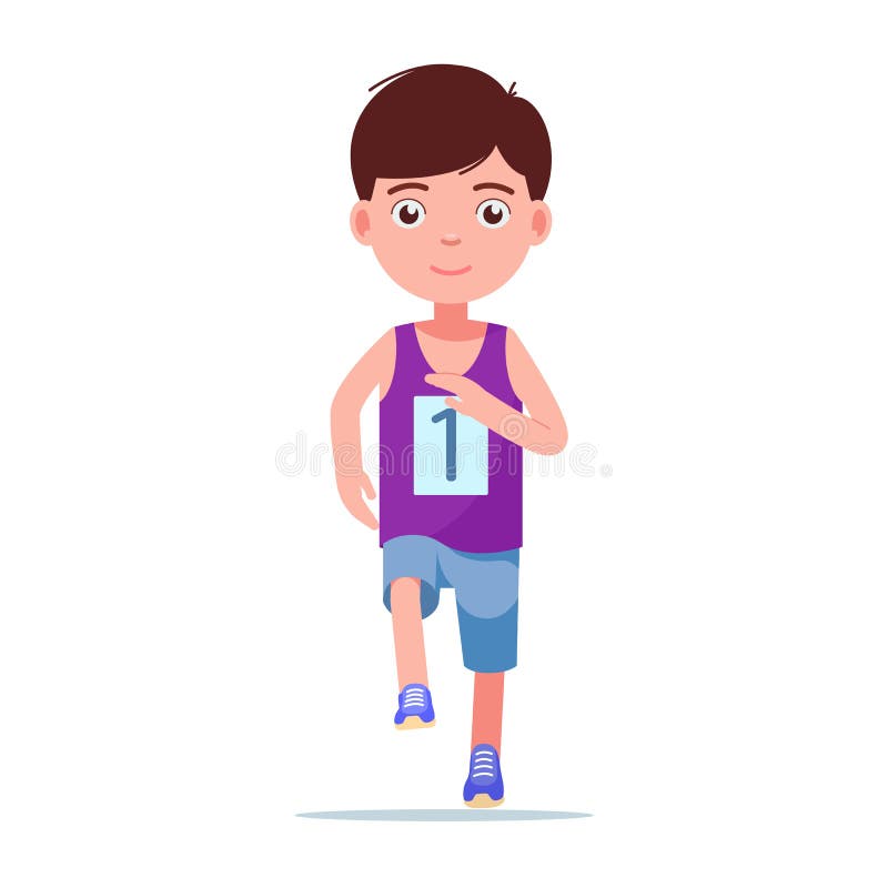 Little Boy Run Marathon Stock Illustrations – 298 Little Boy Run ...