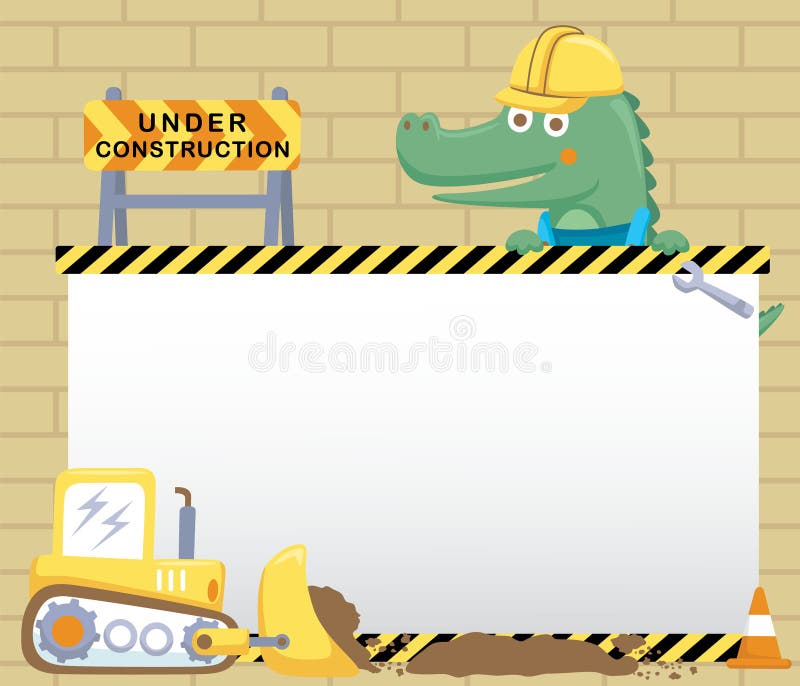 Under Construction Border Clip Art