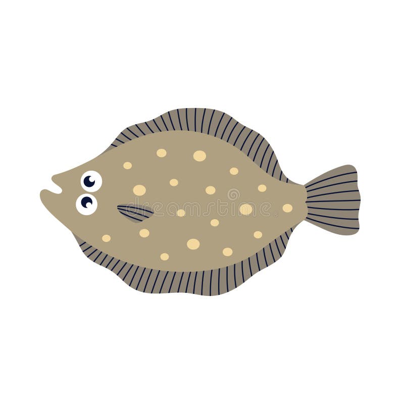 Fluke Fish Clipart
