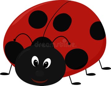 Funny Lady Bug Cartoon Stock Illustrations – 2,201 Funny Lady Bug ...