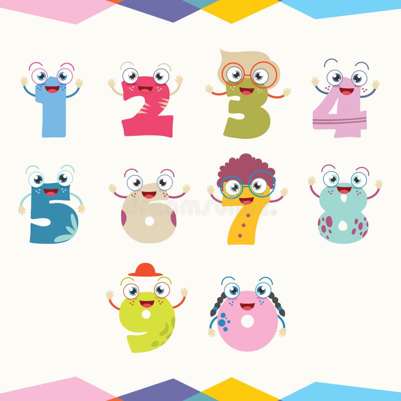 Number 10 Cartoon Numbers Characters Stock Illustrations – 43 Number 10 ...