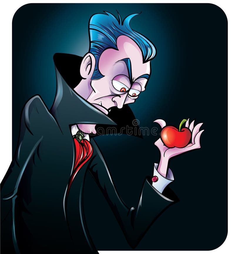Vampire Apple Cartoon Stock Illustrations – 79 Vampire Apple Cartoon ...