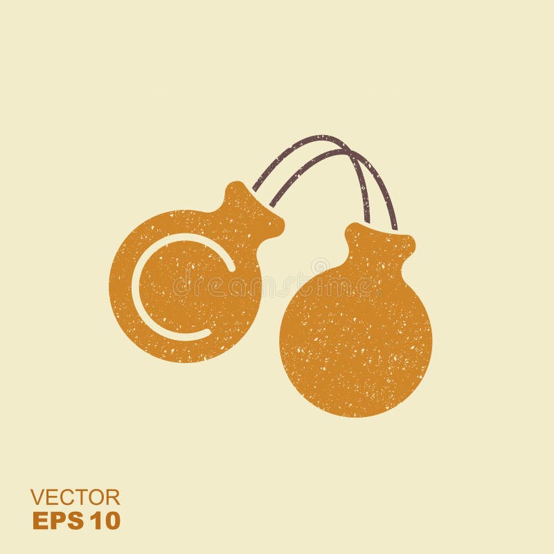 Spanish Castanets Icon, Cartoon Style Stock Illustration - Illustration ...