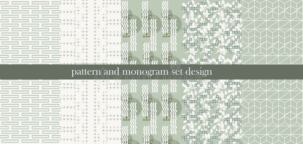 Vector Illustration (cdr 04) of Seamless Patterns Set Stock Vector ...