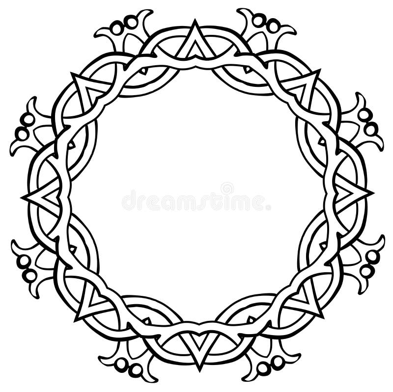 Celtic Circle Border Designs