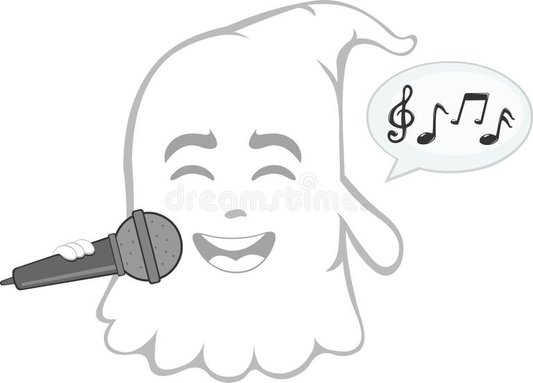 Ghost Singer Stock Illustrations – 61 Ghost Singer Stock Illustrations ...