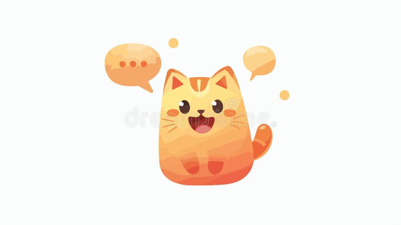 Modern Chat Icon Vector Illustration for Messaging Apps and ...