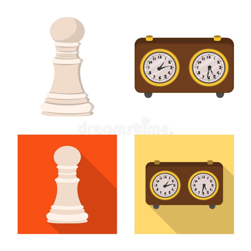 Vector Illustration of Checkmate and Thin Logo. Collection of Checkmate ...