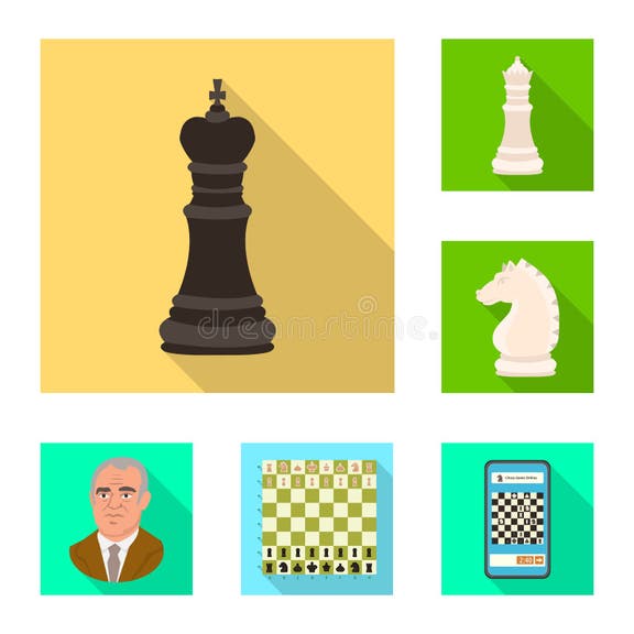Vector Design of Checkmate and Thin Sign. Collection of Checkmate and ...