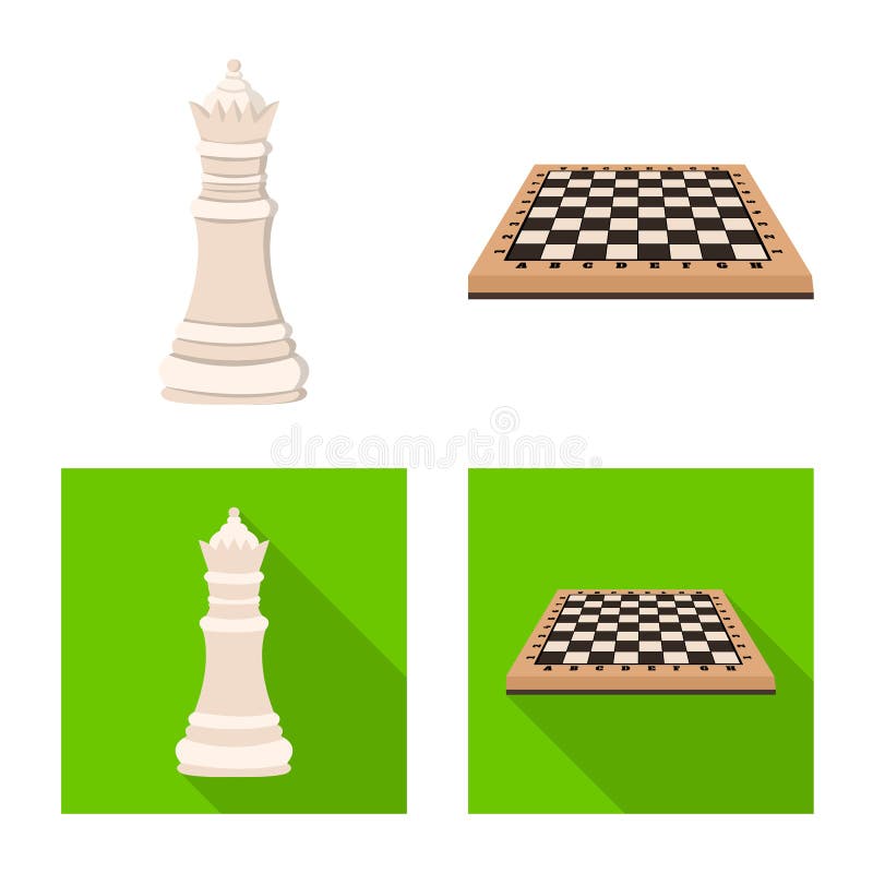 Vector Illustration of Checkmate and Thin Sign. Collection of Checkmate ...