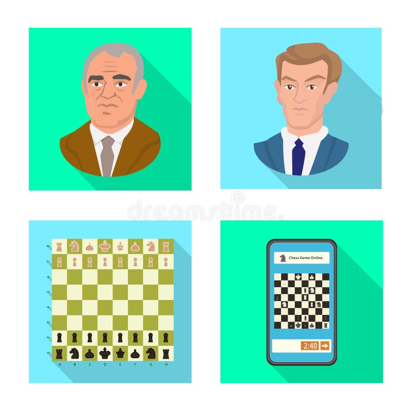 Vector Design of Checkmate and Thin Symbol. Collection of Checkmate and ...