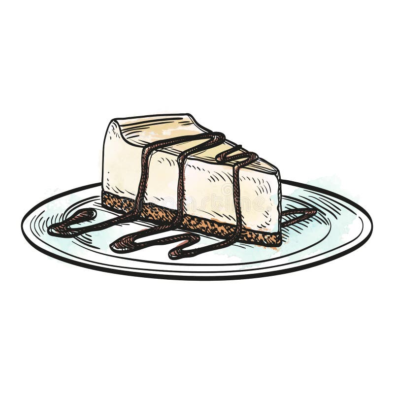 Vector Illustration of Cheesecake Stock Vector - Illustration of sweet ... Vector Illustration of Cheesecake Stock Vector - Illustration of sweet ...