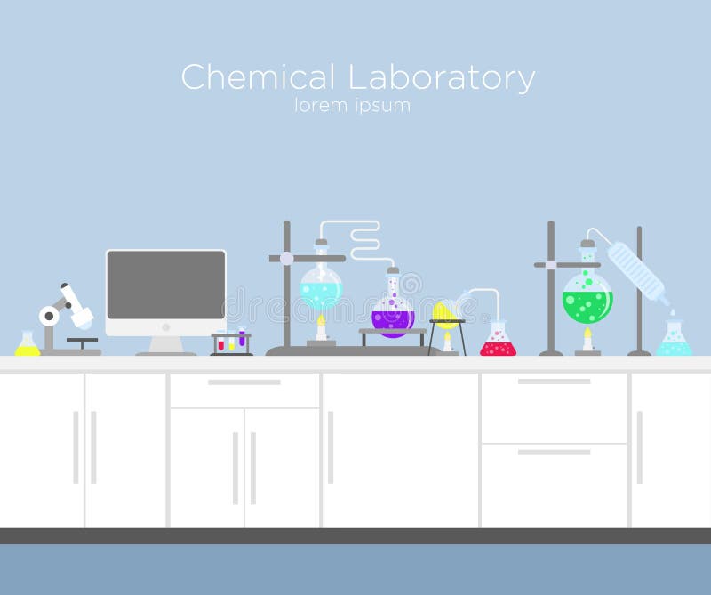 Chemistry Laboratory Cartoon Stock Illustrations – 27,347 Chemistry ...