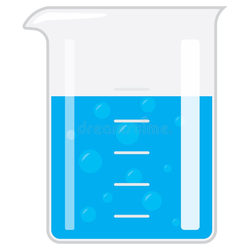 Bubbling flask stock illustration. Illustration of container - 300489573