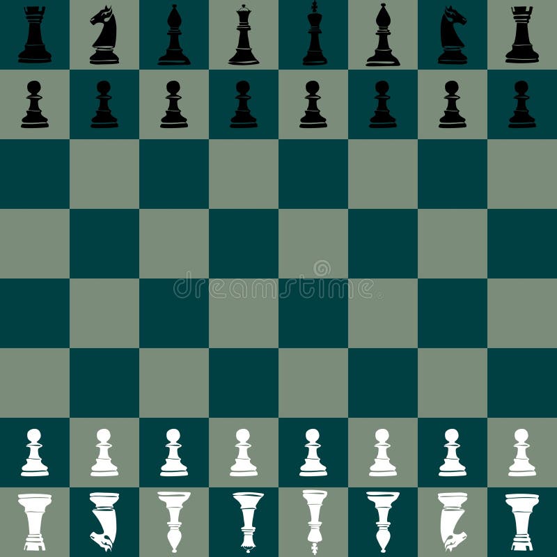 Vector Illustration Chess Background. Flyer Design for Chess Tournament ...