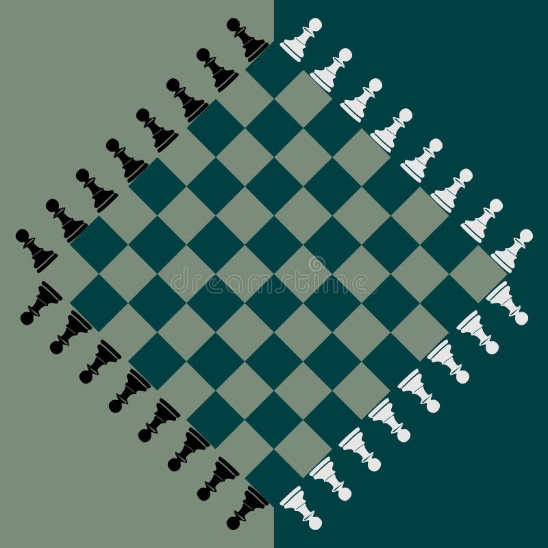 Vector Illustration Chess Background. Flyer Design for Chess Tournament ...