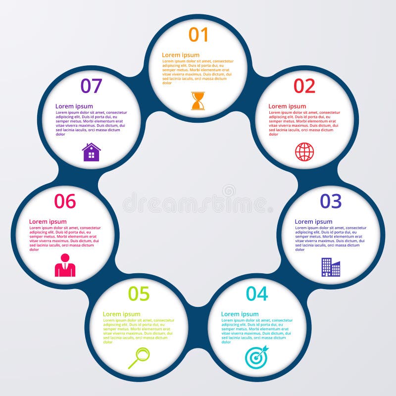 Vector Illustration of Circles Infographics Stock Vector - Illustration ... Vector Illustration of Circles Infographics Stock Vector - Illustration ...
