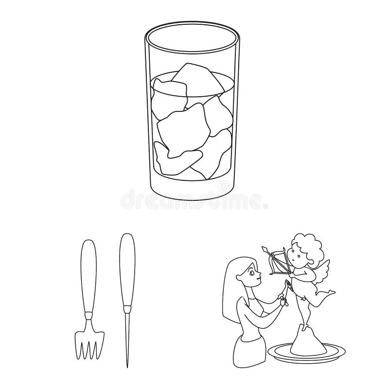 Vector Design of Clean and Wet Icon. Collection of Clean and Purity ...