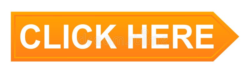 Click Here Orange Icon Square Web Button Stock Illustrations – 1,280 ...