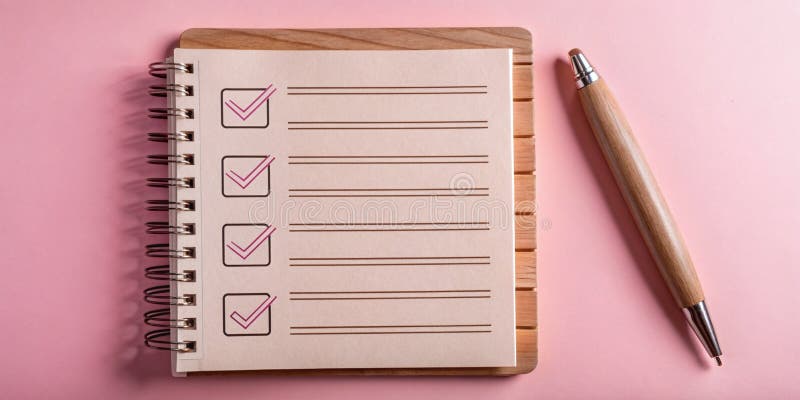 Clipboard Checklist Vector Illustration Paper Document Checkboxes ...