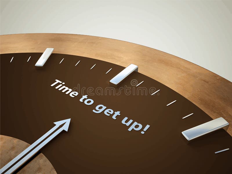 Vector illustration clock. stock illustration. Illustration of concept ...