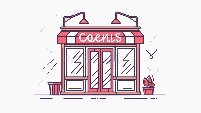 Professional Closed Hours Signboard Outline Icons Vector Illustration ...