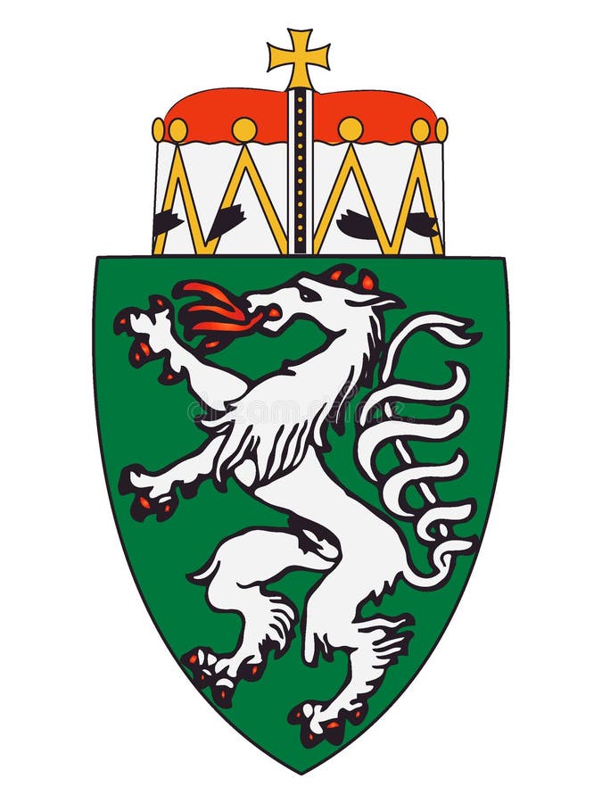 Coat of Arms of the Austrian State of Styria Stock Vector ...