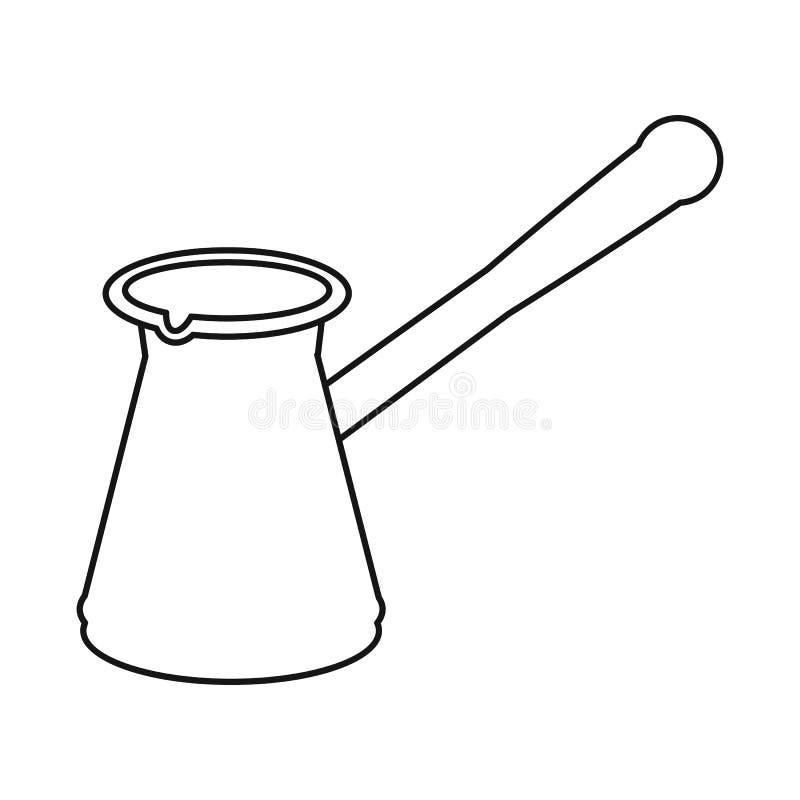 Vector Design of Coffee and Arabic Logo. Graphic of Coffee and Turk ...