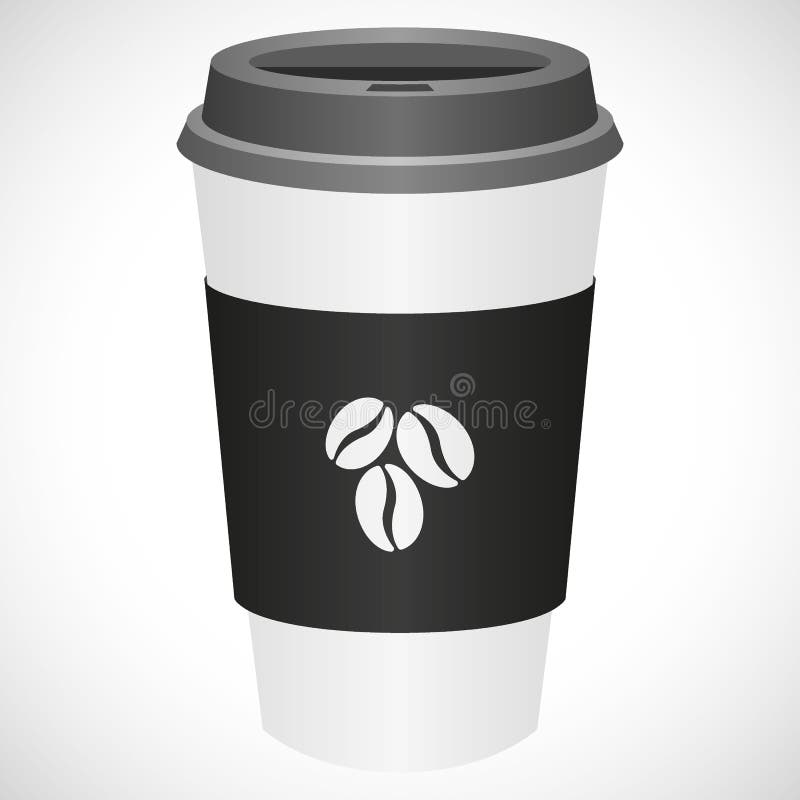 Vector Illustration Coffee 2 Go Stock Vector - Illustration of coffee ...