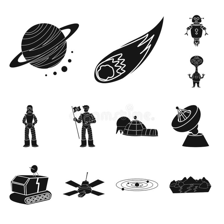 Vector Design of Colonization and Sky Logo. Collection of Colonization ...