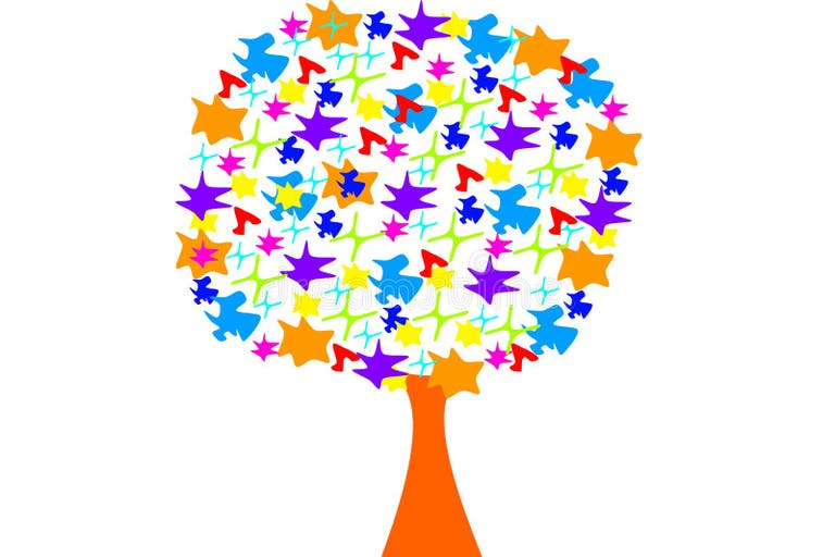 Asymmetric Tree Stock Illustrations – 187 Asymmetric Tree Stock ...