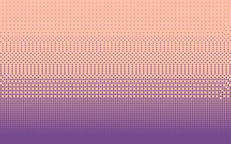 Vector Illustration of Colorful Bitmap Wallpaper with Pixel Particles ...