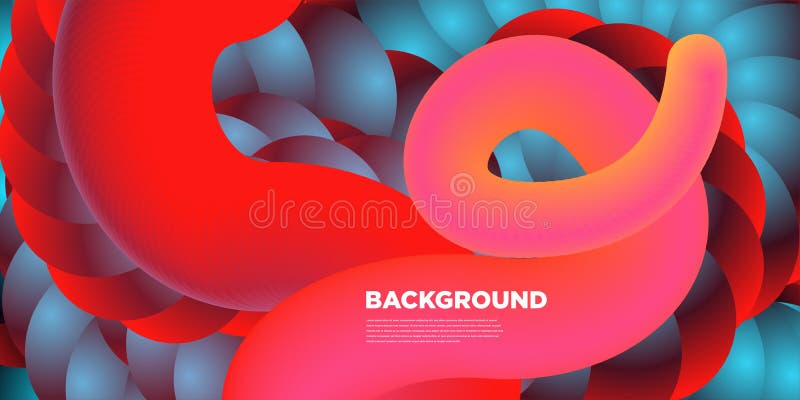 Vector Illustration Colorful Fluid and Liquid Background for Banner ...