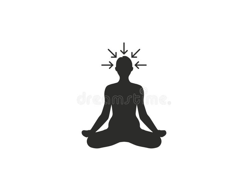 Concentration, Logical Thinking Icon. Vector Illustration. Stock Vector ...
